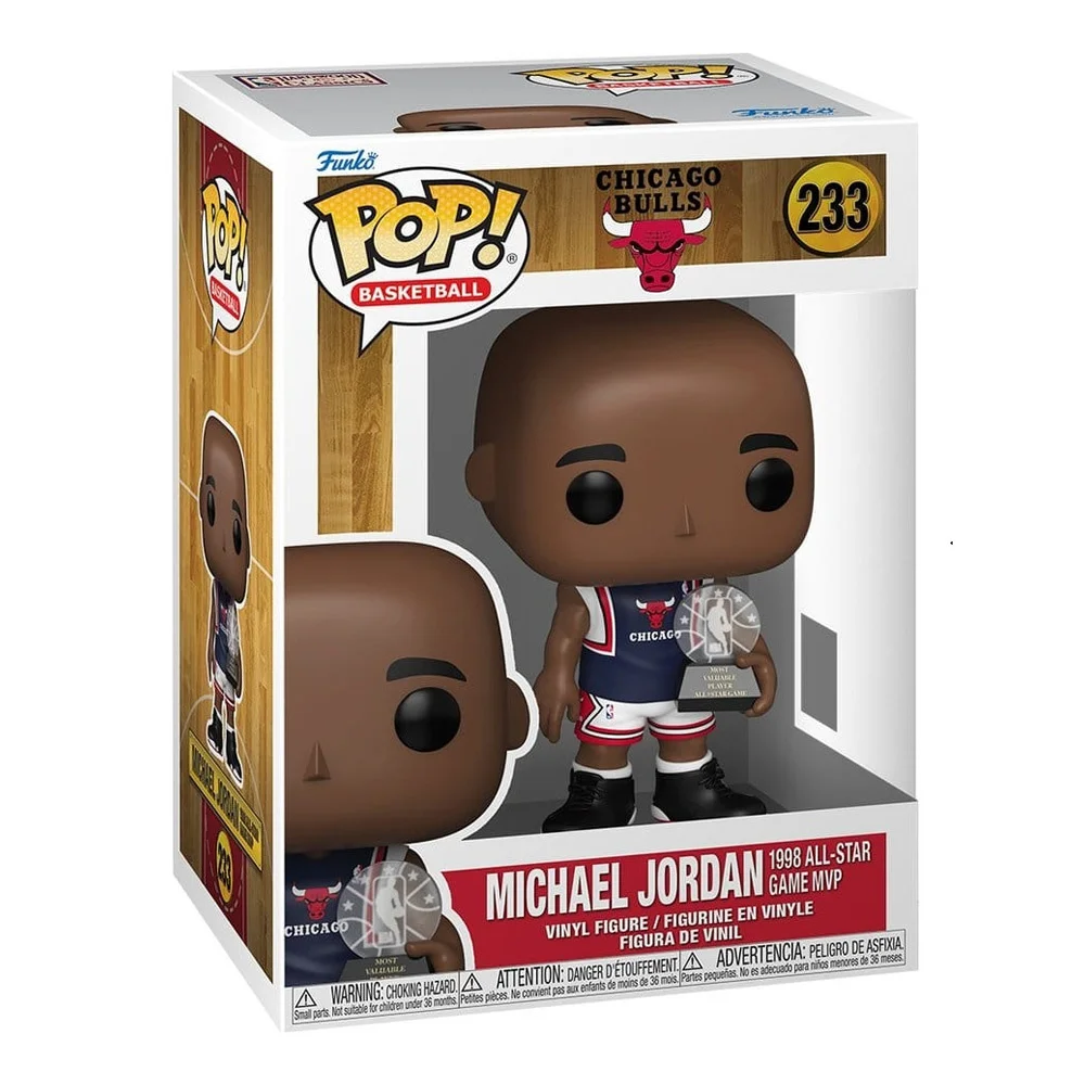 Funko POP! NBA Chicago Bulls Michael Jordan (1998 ASG MVP) #233 vinil figura 90517