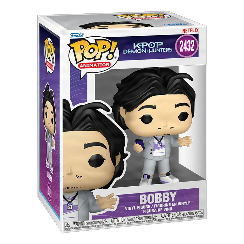 Funko POP! KPop Demon Hunters Bobby #2432 vinil figura 95804
