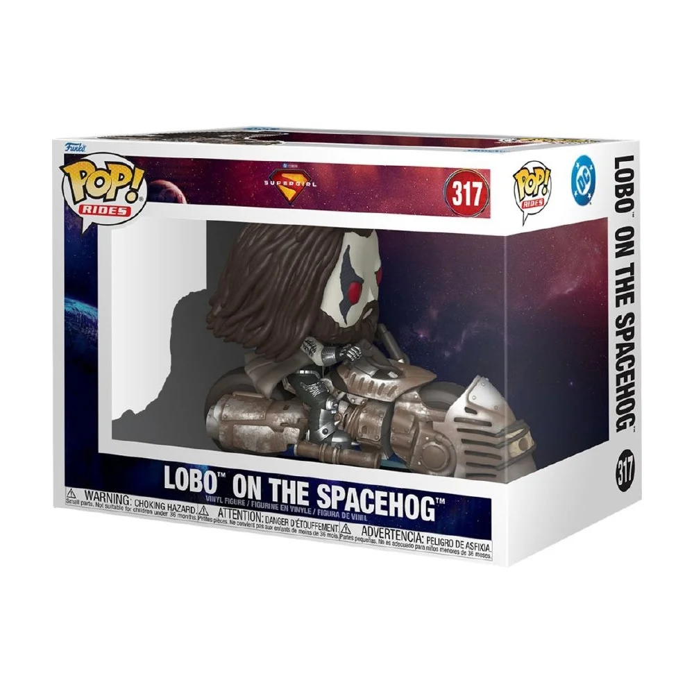 Funko POP! Rides DC Supergirl Lobo on the Spacehog vinil figura #317 90796