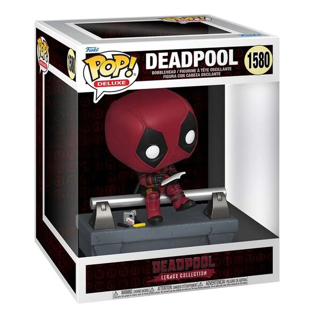 Funko POP! Deluxe Marvel Deadpool on Bridge #1580 vinil figura 80848