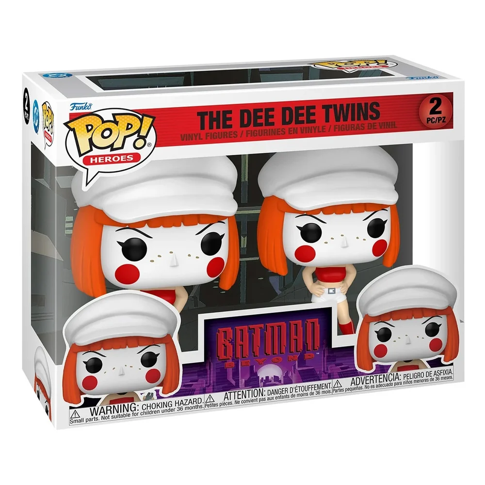 Funko POP! Heroes Batman Beyond The Dee Dee Twins set 2 vinil figure 93396