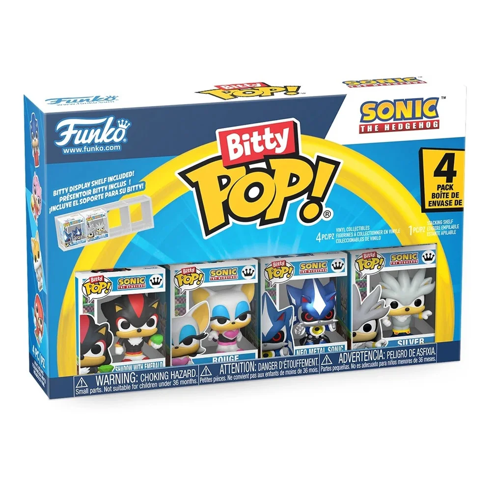 Funko Bitty POP! Sonic the Hedgehog Shadow 4-pack mini figurice serija 1 92958