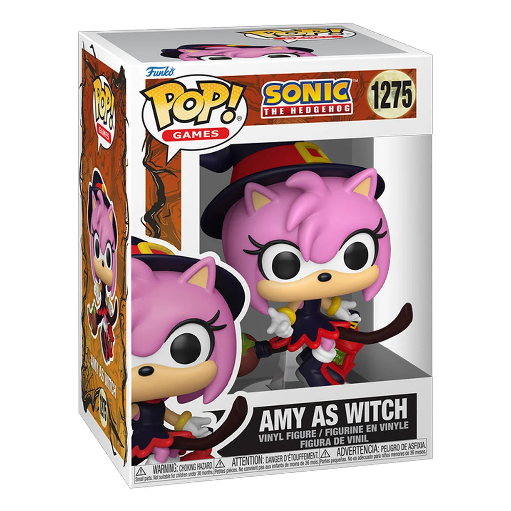 Funko POP! Games Sonic the Hedgehog Amy as Witch #1275 vinil figura 93525