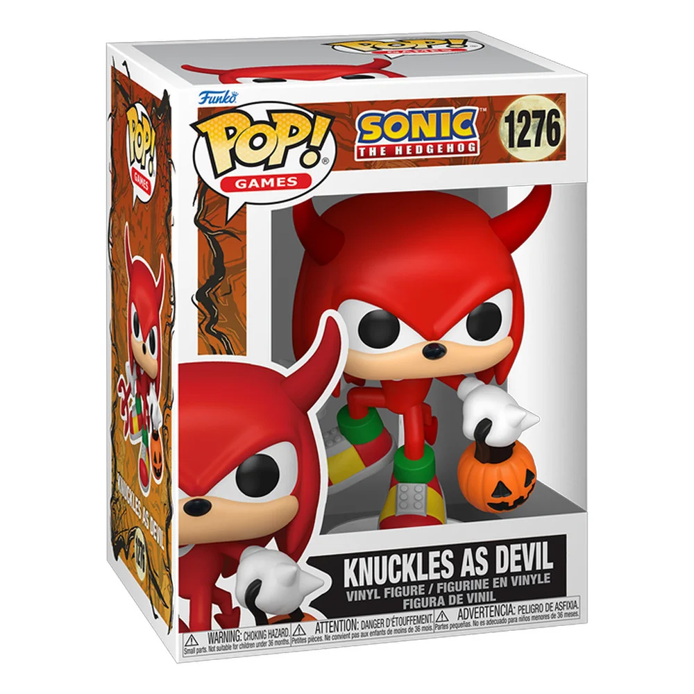Funko POP! Games Sonic the Hedgehog Knuckles as Devil #1276 vinil figura 93526
