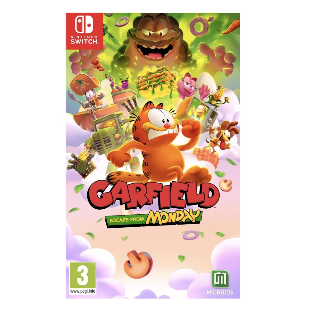 Garfield: Escape from Monday igra za Nintendo Switch