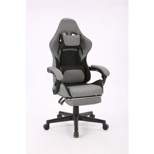 ePlayGame gaming stolica tkanina tamnosivo-crna do 120 kg HC-4095 BDG