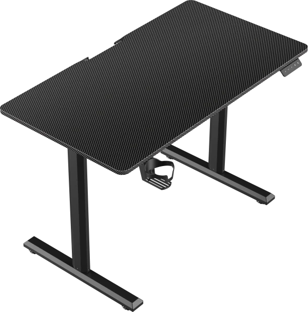 Defender Volt gaming sto 110 x 60 cm električno podešavanje visine crni 64475
