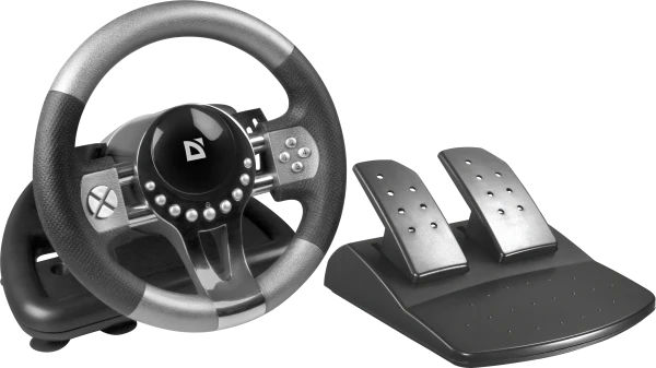 Defender Forsage GRT gaming volan sa pedalama i menjačem za PC 180° vibracija