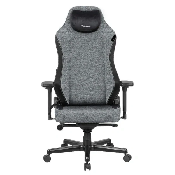Yenkee Apollon gaming stolica 4D nasloni za ruke siva YGC 1000GY