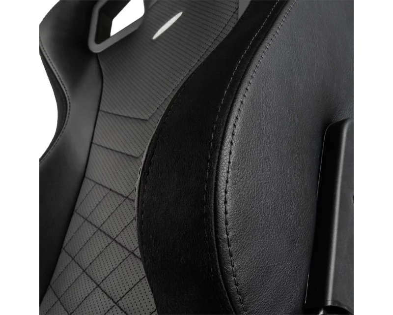Noblechairs EPIC gaming stolica crna veštačka koža 4D rukonasloni do 120 kg NBL-PU-BLA-002