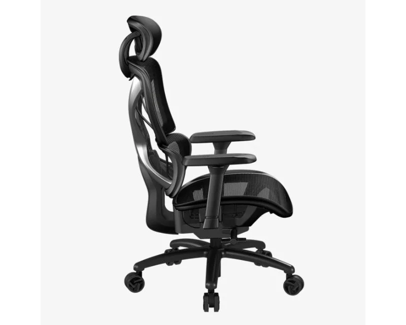 ThunderX3 XTC-Mesh ergonomska stolica čelična konstrukcija 125 kg crna