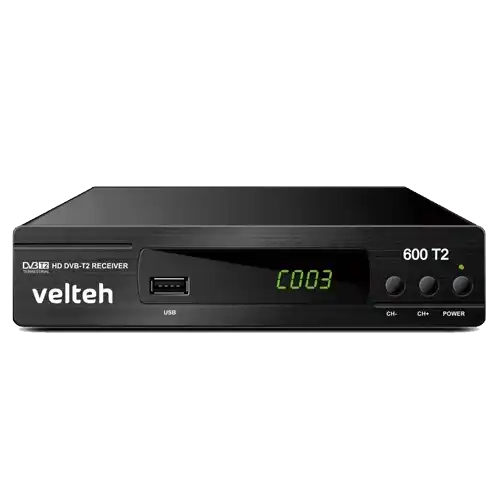 Velteh 600T2 digitalni risiver DVB-T2 H.264 HDMI USB sa YouTube aplikacijom