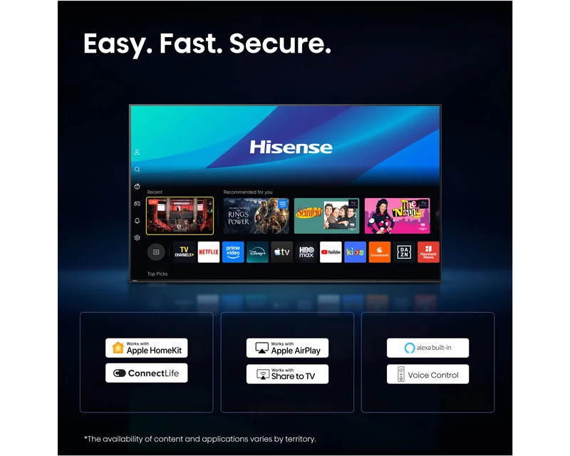 Hisense 85UR9S RGB Mini LED Smart televizor 85" 4K UHD 180Hz