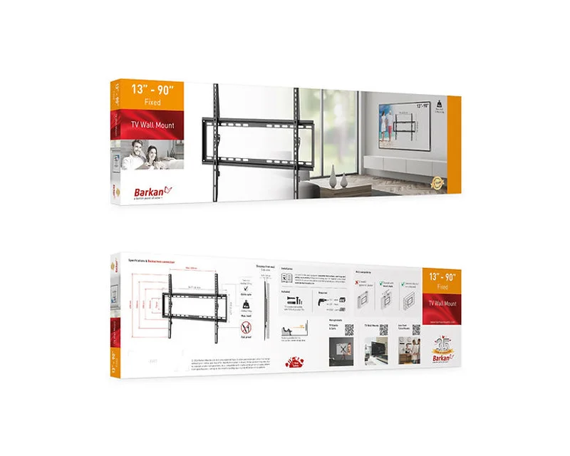BARKAN E407 zidni nosač za TV 13-90 inča do 60 kg
