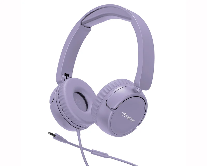 Energy Sistem Urban Lavender žičane slušalice preko ušiju sa mikrofonom 3.5mm ljubičaste