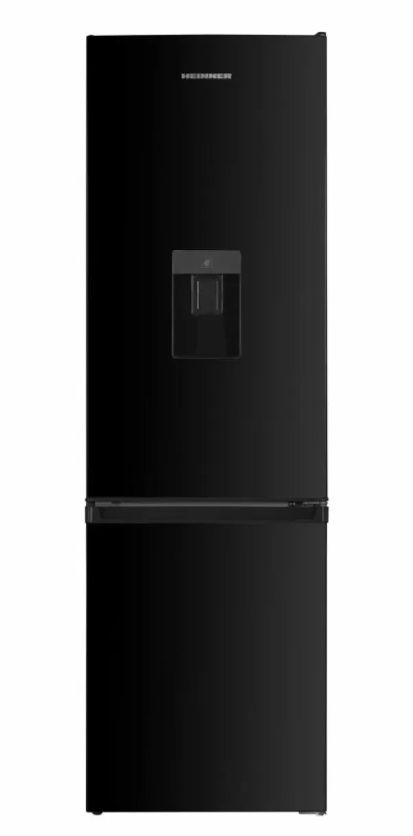 Heinner kombinovani frižider sa dispenzerom za vodu 260 l inverter 180 cm crni HC-HM260BKWDE++