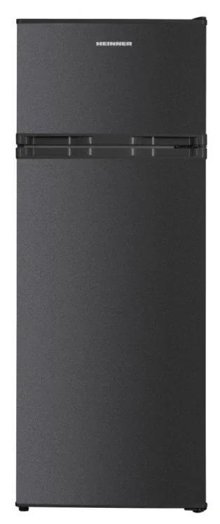 Heinner kombinovani frižider 206 l (169+37 l) 143 cm antracit sivi HF-H2206DGE++
