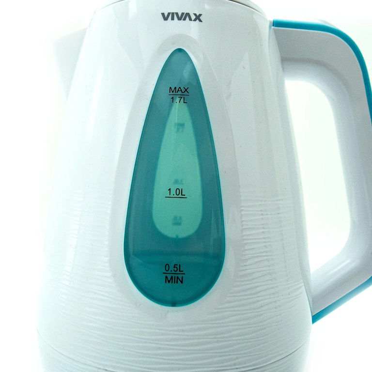 Vivax Home kuvalo za vodu 1.7 l 2200W belo-tirkizno WH-171WT