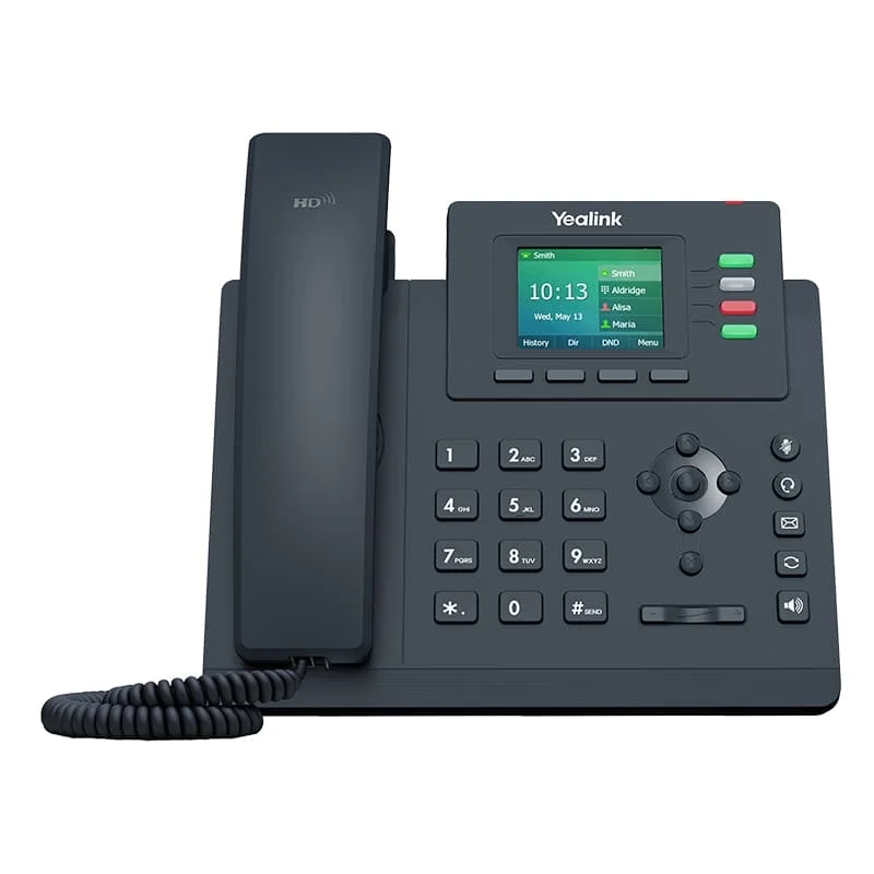 Yealink SIP-T33G IP telefon 2.4" kolor ekran 4 SIP naloga Gigabit PoE 1301046