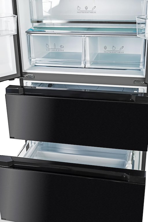 Vivax Home Side-by-Side kombinovani frižider 516 l Total No Frost crni inox CFS-516DFD X
