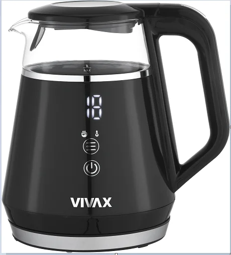 Vivax Home kuvalo za vodu sa izborom temperature 1 l 1100 W crno WH-100DB