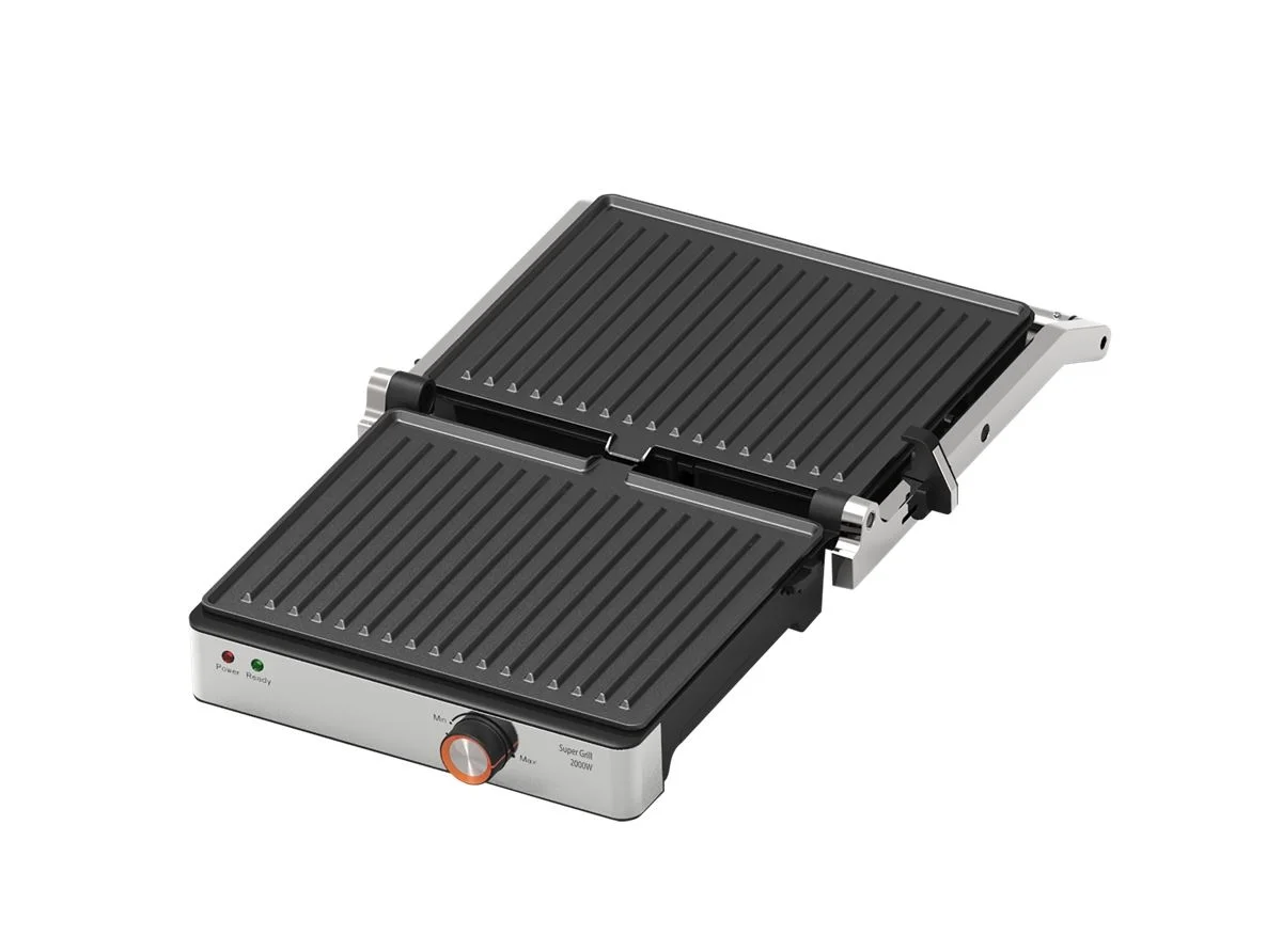 Vivax Home toster gril 2000 W 29x26 cm inox SM-2000X