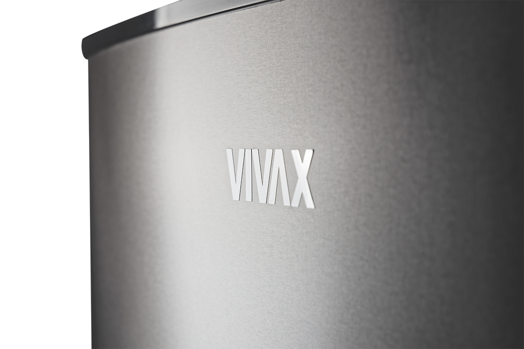 Vivax Home frižider sa zamrzivačem 204 l (163+41 l) 143 cm inox DD-207E X