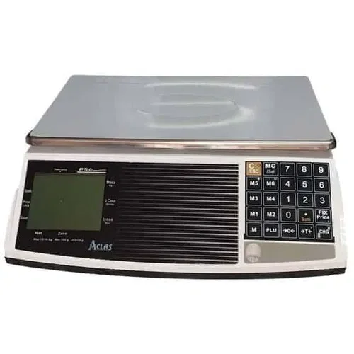 A-CLASS elektronska trgovačka vaga sa obračunom cene 15/30 kg LCD PS6X30