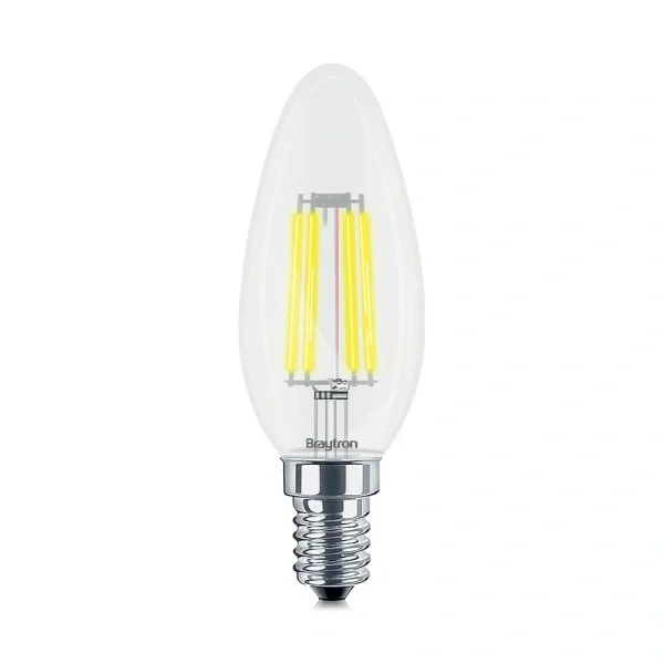 BRY Advance LED sijalica 4W E14 C35 sveća providna 3000K toplo bela 470 lm