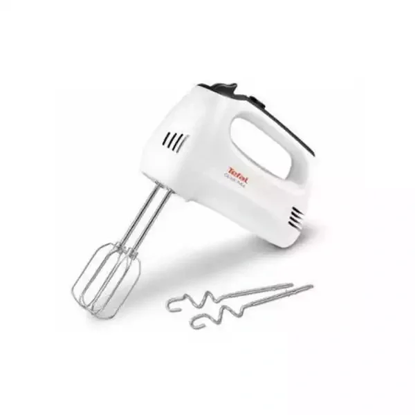 Tefal ručni mikser 300W 5 brzina turbo beli HT310138