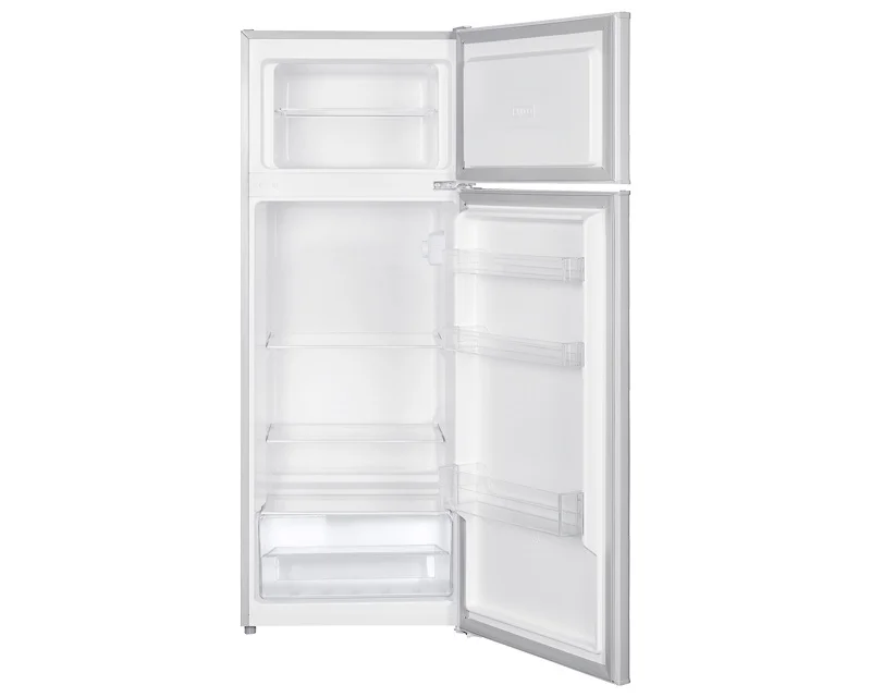 Beko kombinovani frižider 206 l zamrzivač gore 143 cm srebrni RDSO206K40SN