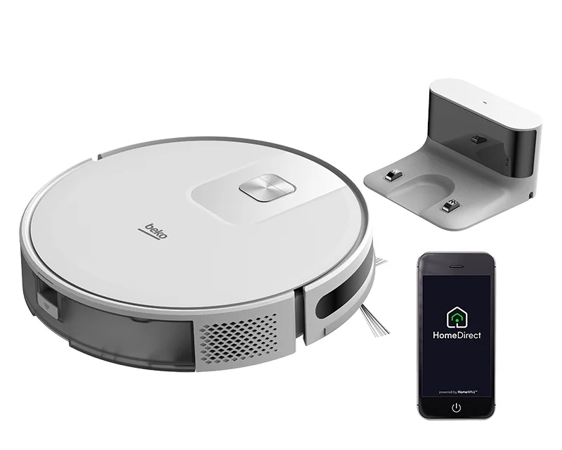 Beko RoboSmart robot usisivač 2000 Pa Wi-Fi sa funkcijom brisanja beli VRR 60314 VW