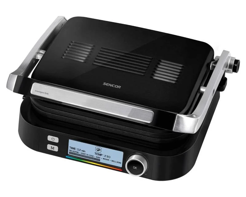 Sencor pametni kontakt gril 2100W 7 automatskih programa SBG 6238BK