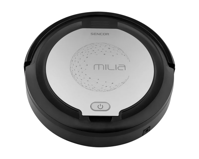 Sencor robot usisivač 2u1 sa mopom 15 W posuda 0.2 l do 80 min crno-srebrni SRV 1000SL