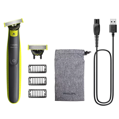 Philips OneBlade 360 Face trimer i brijač 3 češlja rezervno sečivo QP2724/31