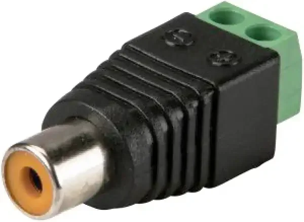 Gembird RCA (činč) konektor za video nadzor CON-RCA01F