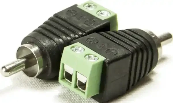 Gembird RCA (činč) muški konektor za video nadzor CON-RCA01M