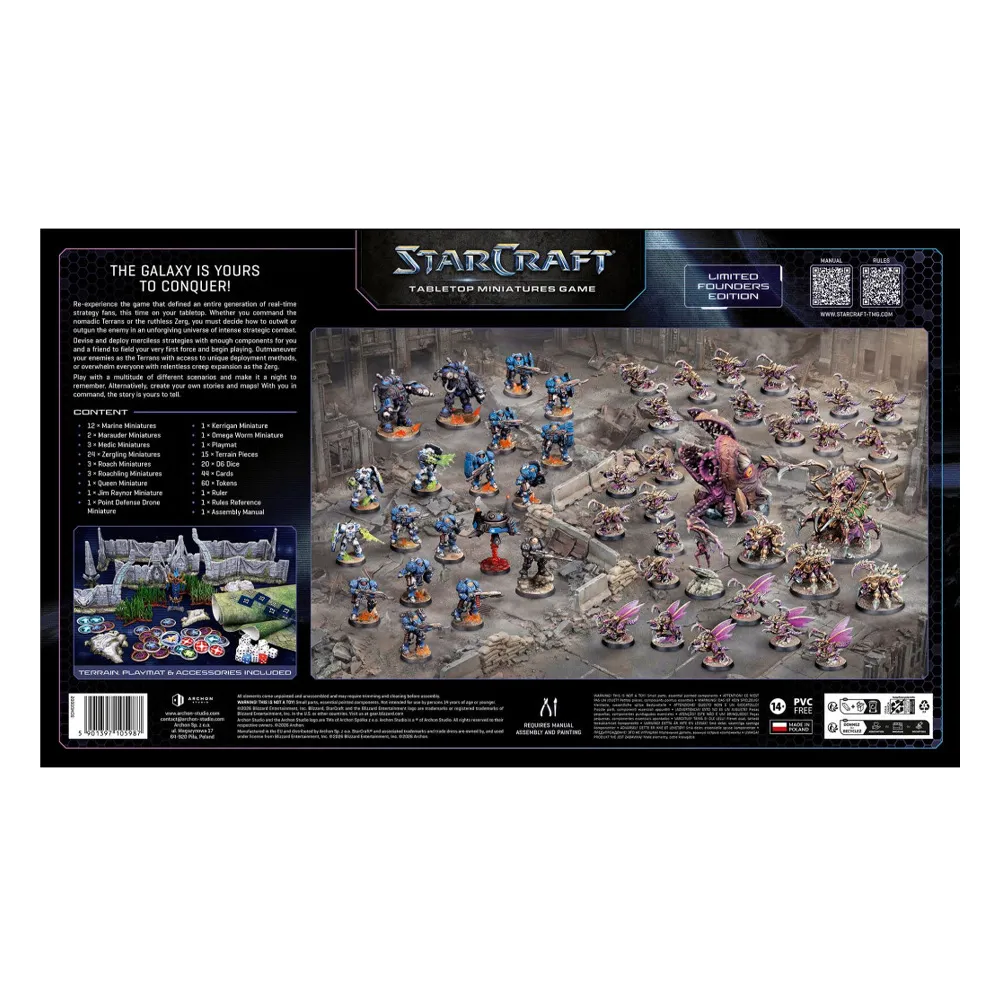StarCraft Two Player Starter Set Founders Edition
