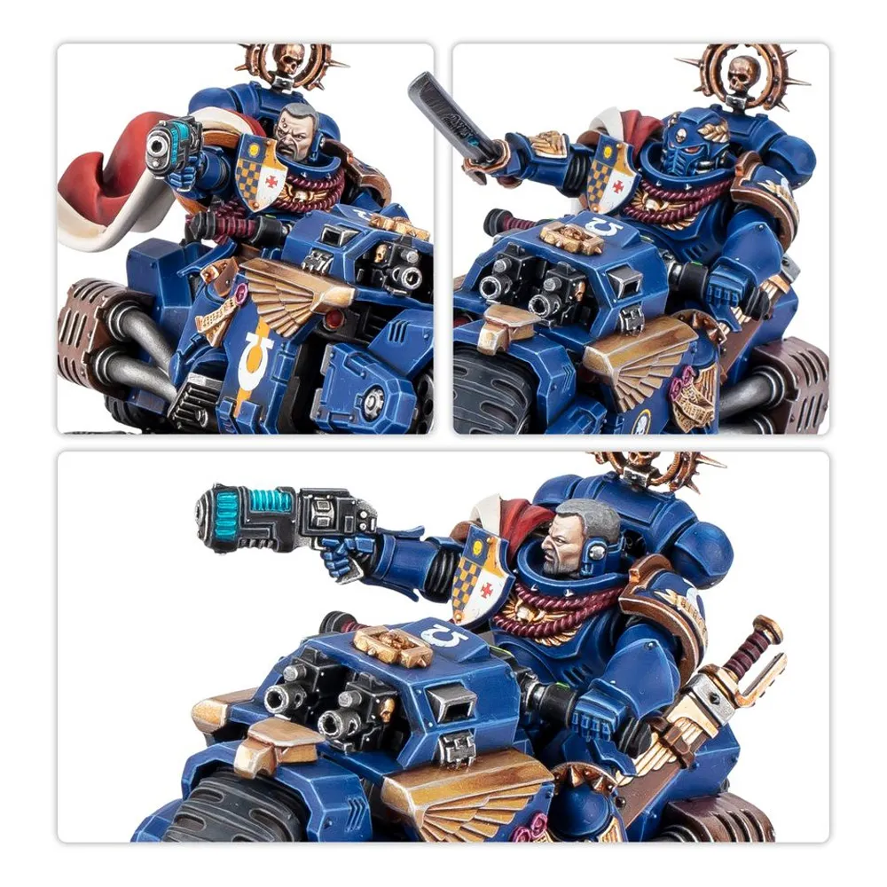 Space Marines: Captain on Bike
