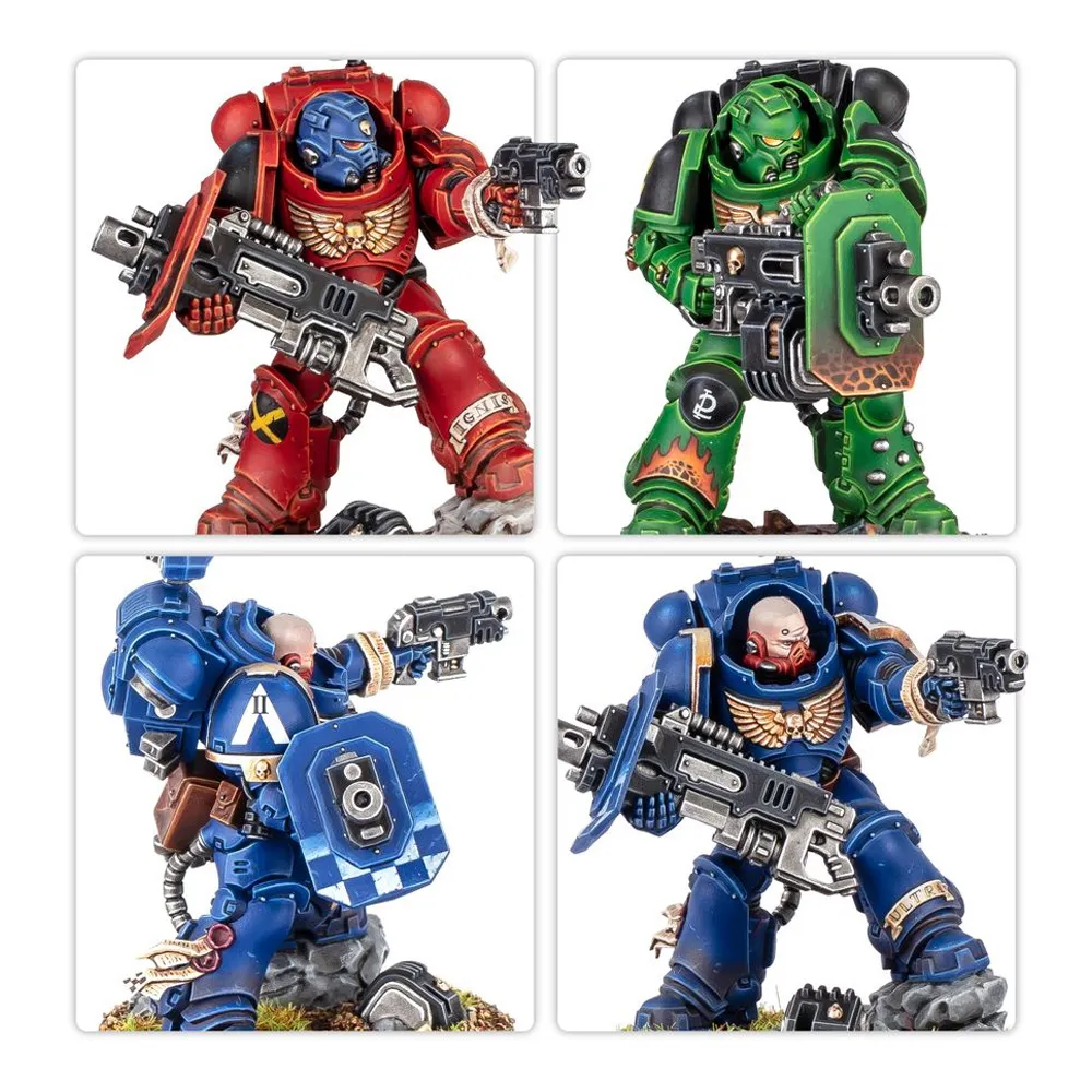 Space Marines: Eradicator Squad With Heavy Bolters