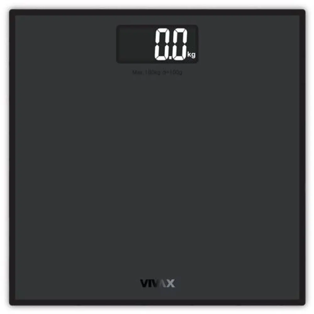 VIVAX Kućna vaga za merenje težine PS-157BM, tamno siva