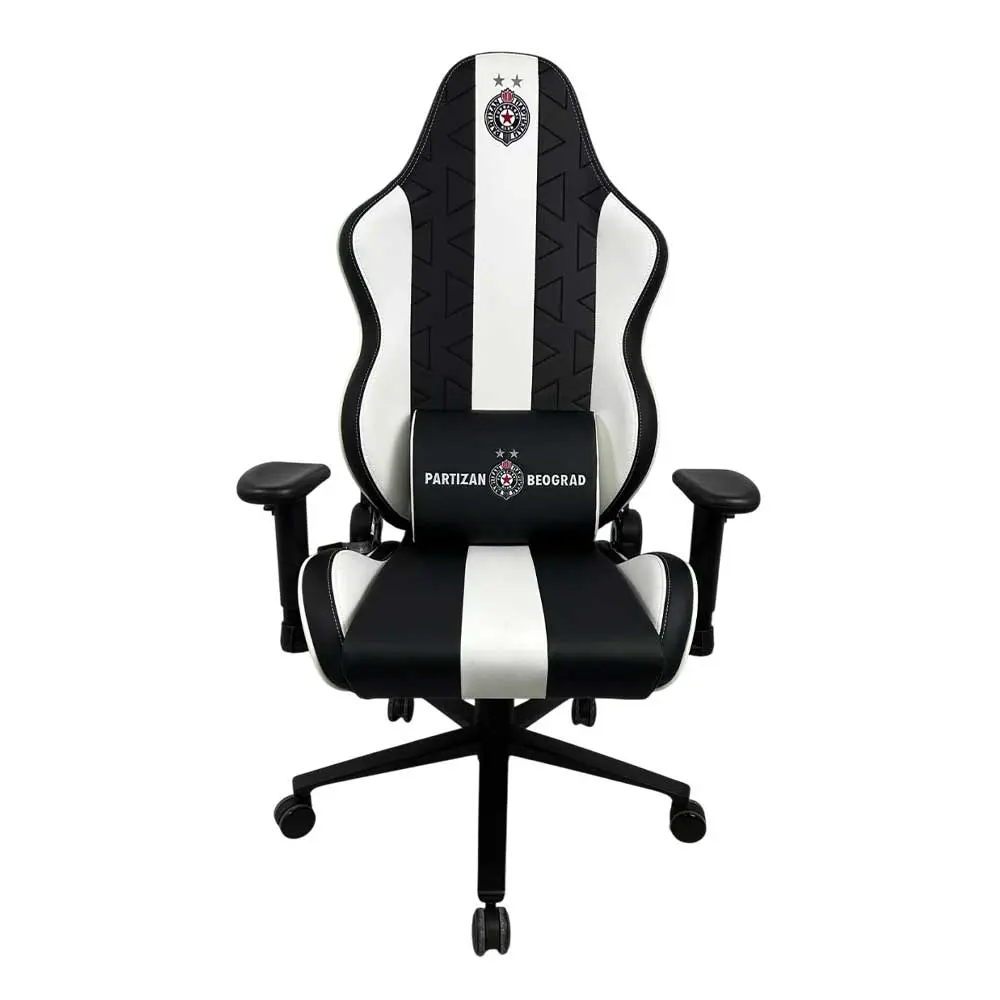 Moye Gaming stolica Partizan Edition, Crno-bela