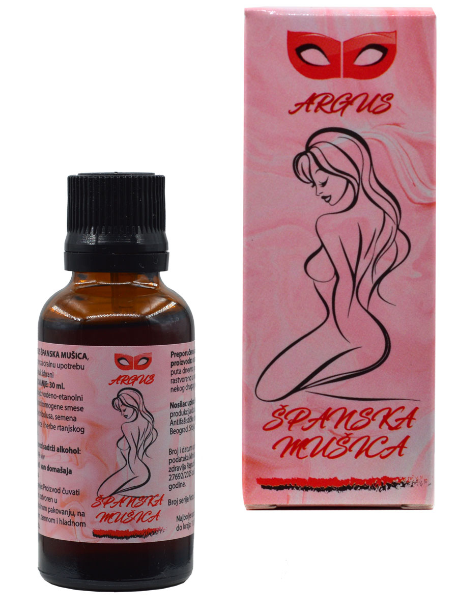 Argus Španska mušica, kapi za libido — 30 ml — AS 1001