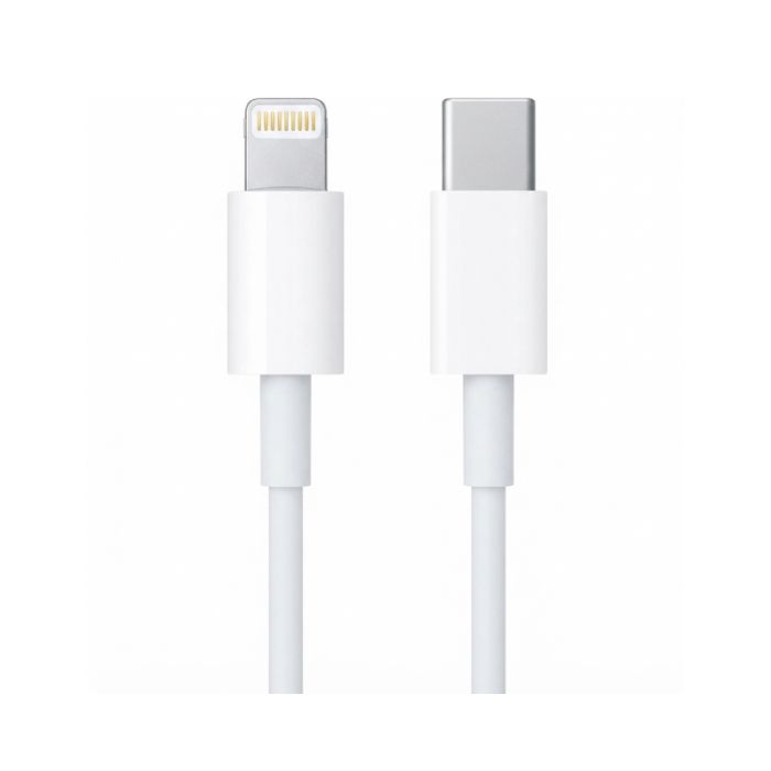 Kabl USB tip C na iPhone Lighting 5,6,7 3 A, 1m beli