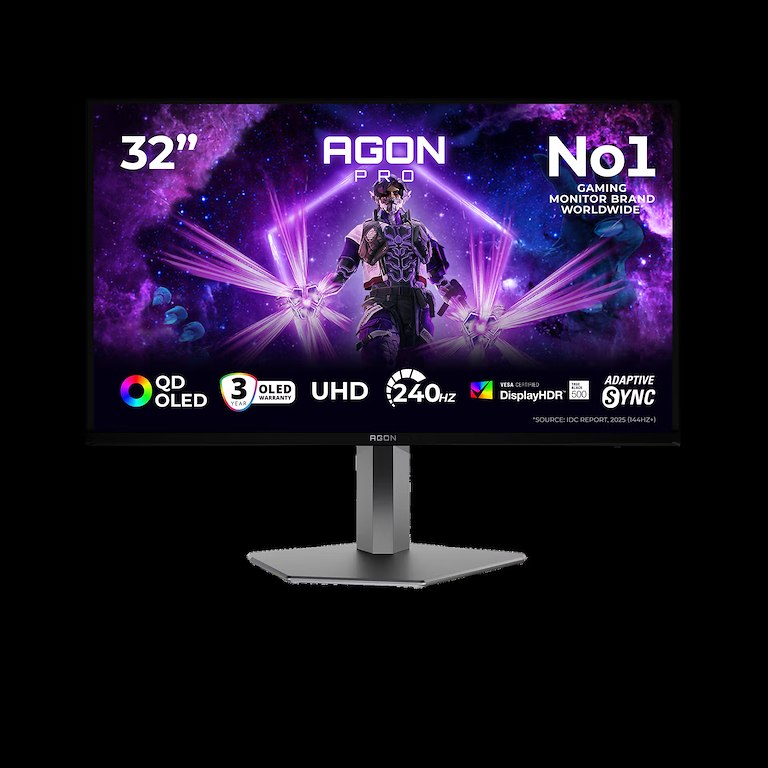 AOC Monitor AG326UZD2, 31.5", OLED, 3840x2160, 240Hz