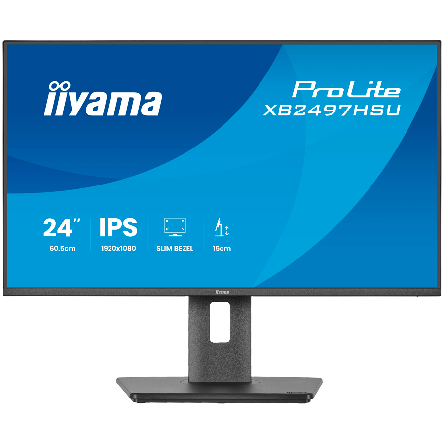 IIYAMA Monitor ProLite XB2497HSU-B1, 24", FHD, IPS
