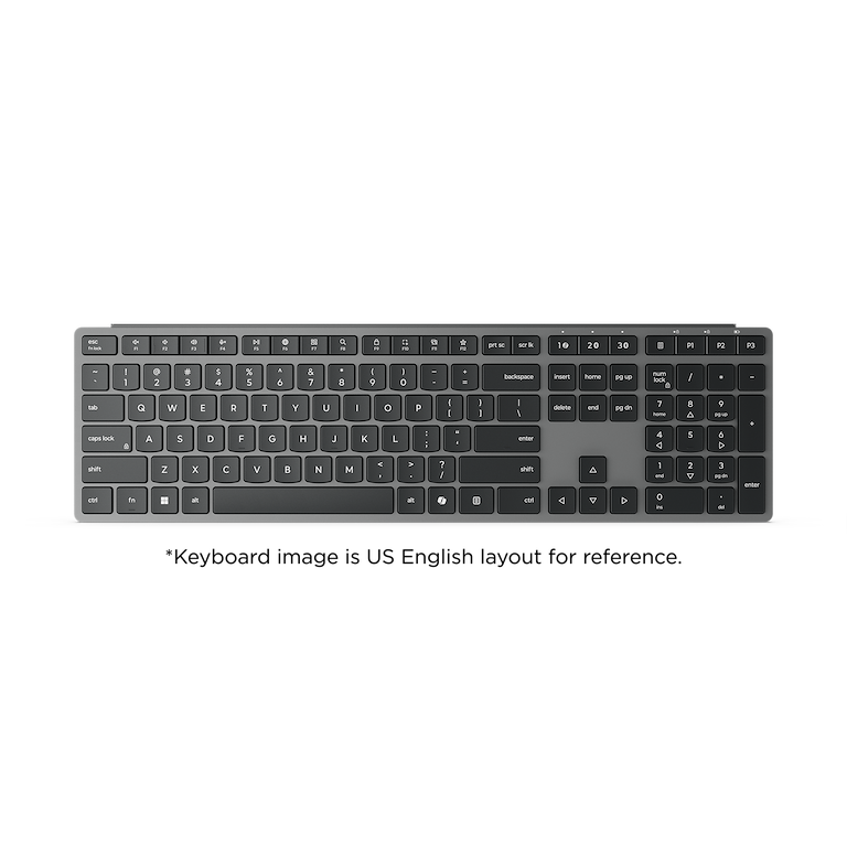 LENOVO 700 Modern Multi-Device Wireless Keyboard-US English, GY41S04860