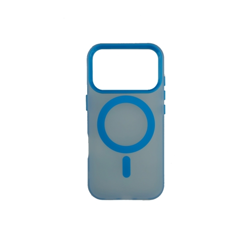 Razno Silikonska futrola Magsafe FLURO COLOR Iphone 17 Pro Max PLAVA