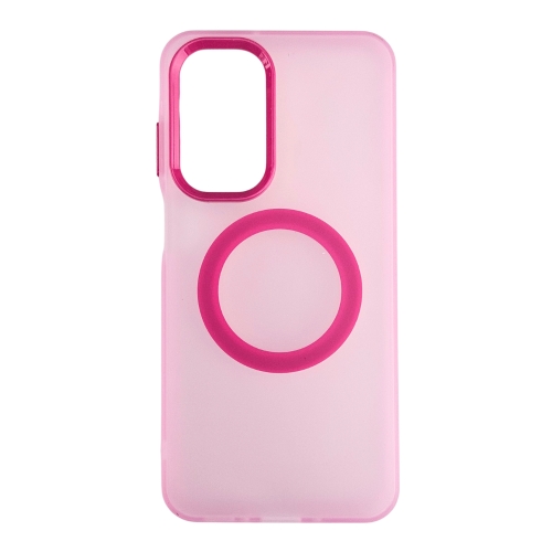 Razno Silikonska futrola Magsafe FLURO COLOR Samsung S24/S25 ROZE