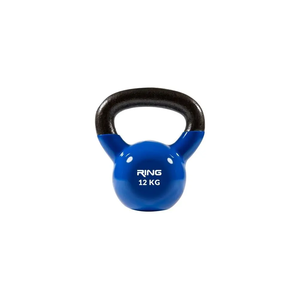 RING kettlebell metal+vinyl 12kg
